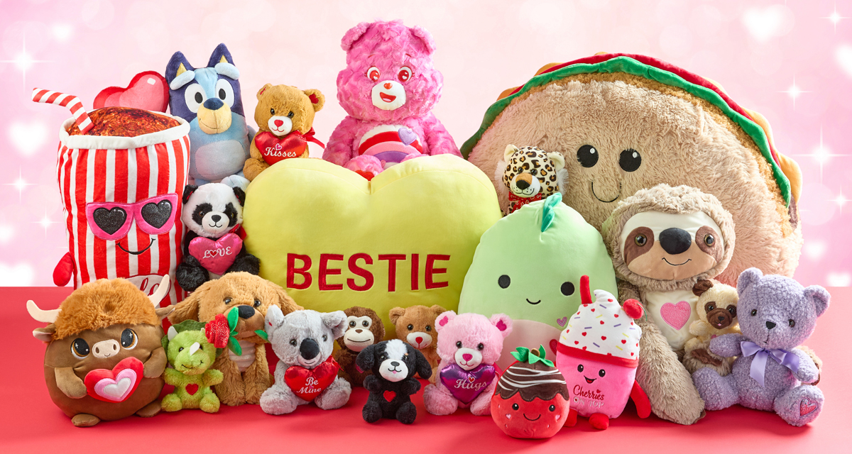 Valentines plush store